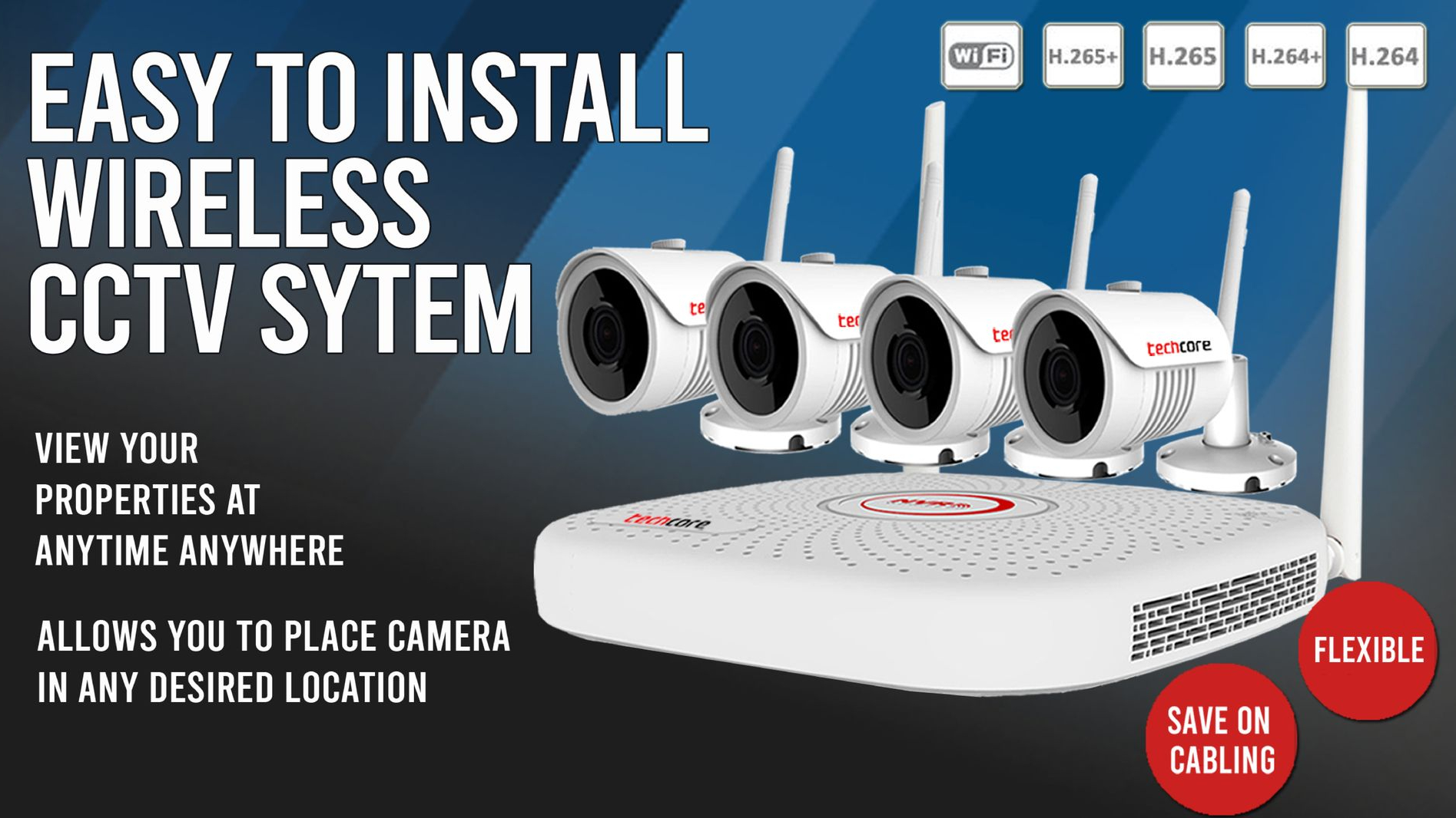 Easy to Install Wireless CCTV Camera